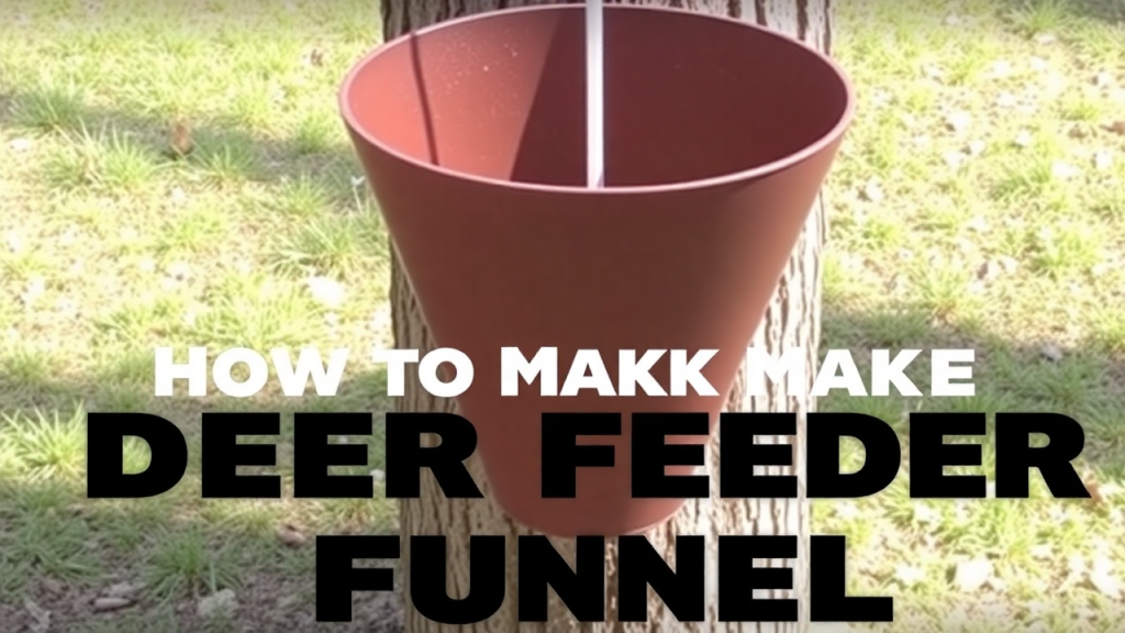 How To Make A Deer Feeder Funnel: DIY Guide & Tips