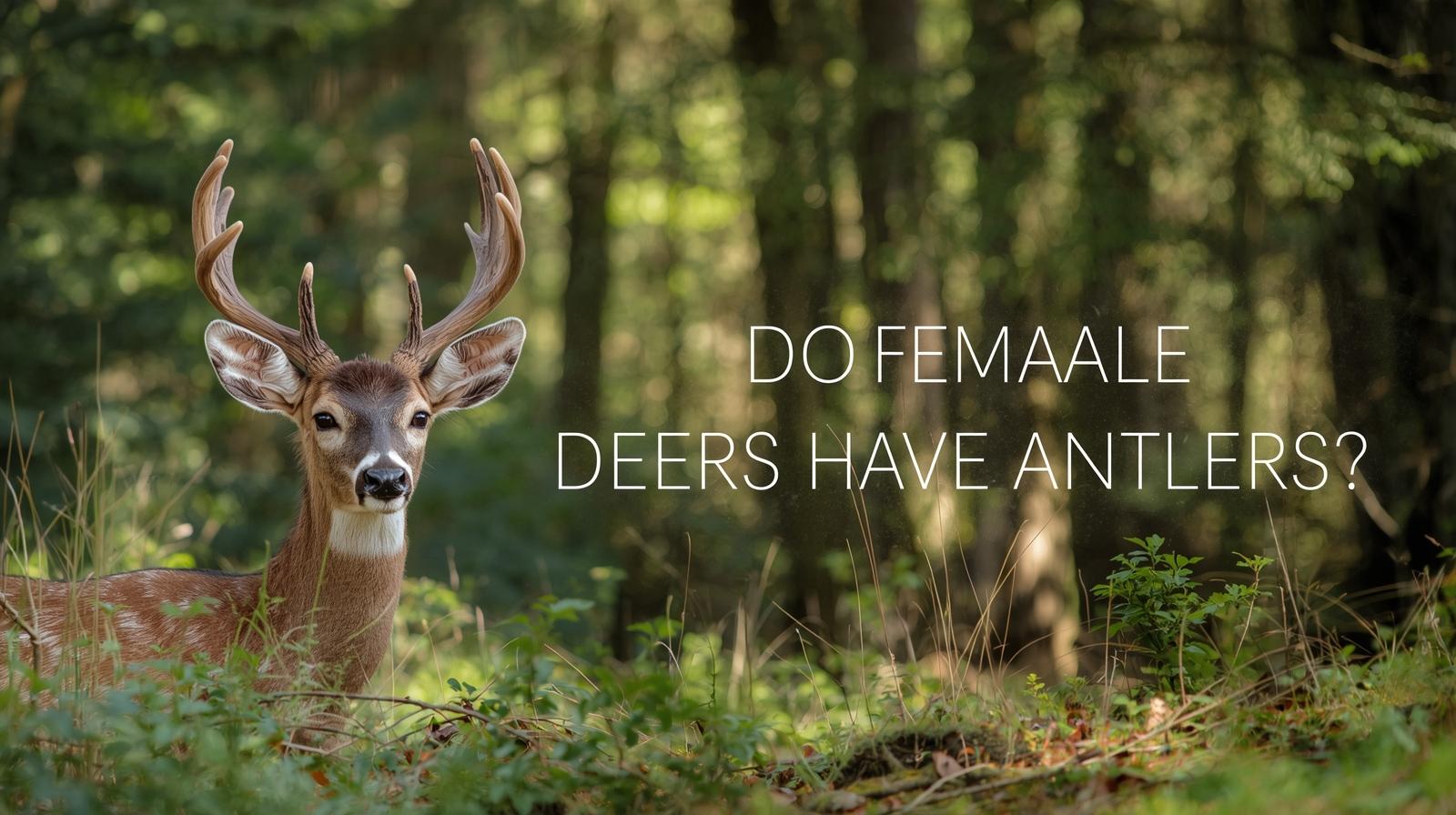 Do Female Deers Have Antlers: Surprising Facts Revealed!